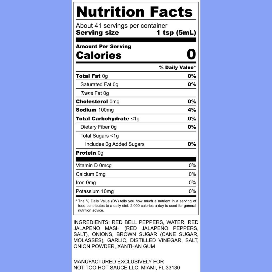 Gingerella 6.7 oz. Red Jalapeño Ginger Hot Sauce | Not Too Hot Sauce